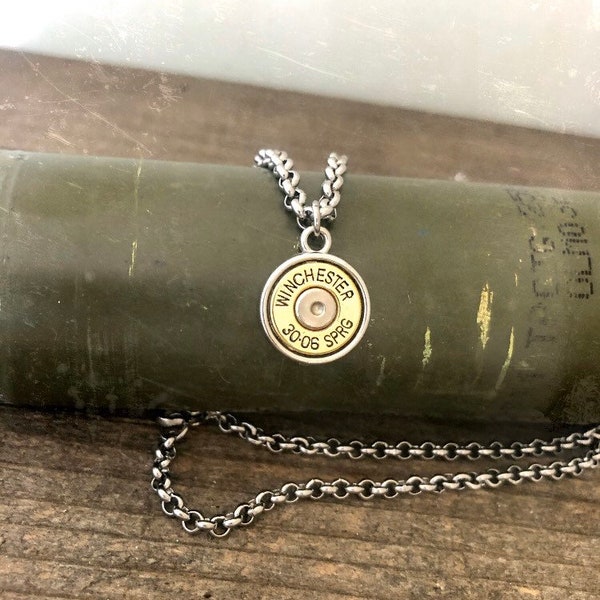 Bullet Necklace - Etsy