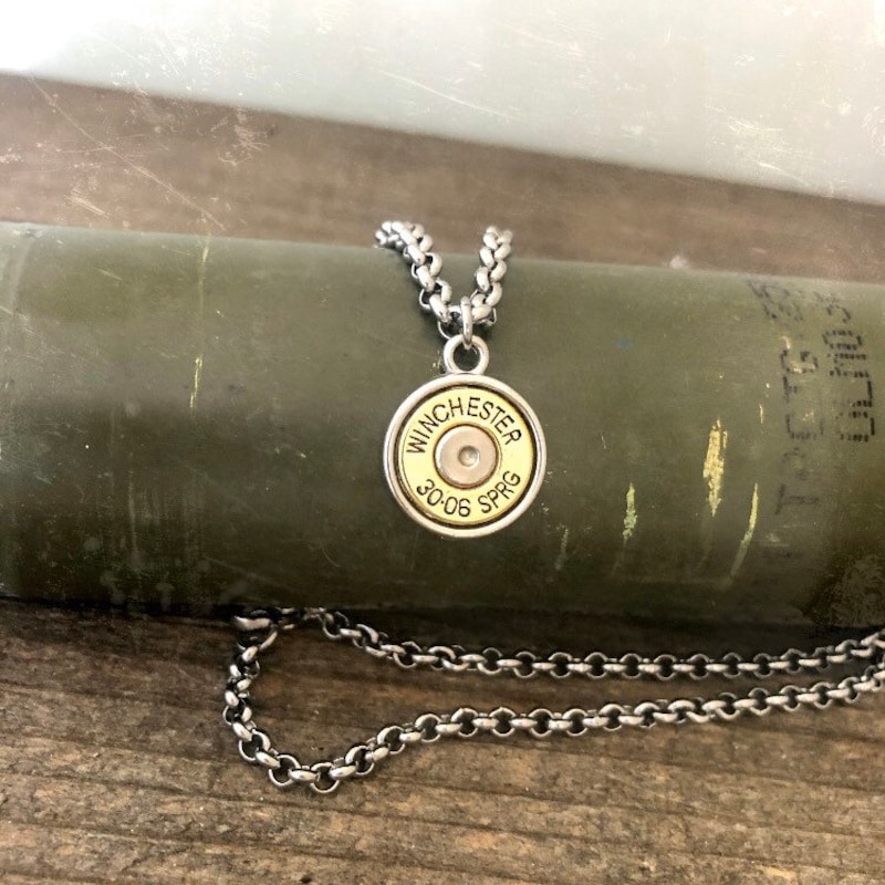 Bullet Necklace - Etsy