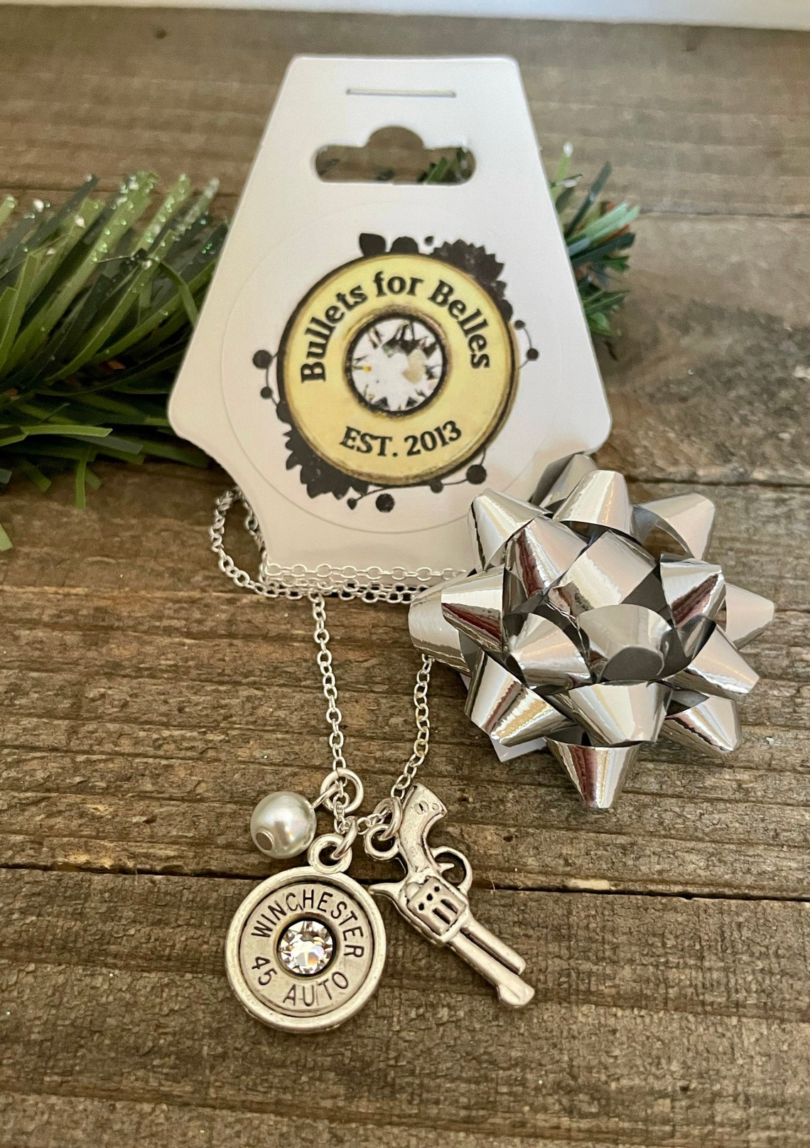 Bullet Necklace Bullet Jewelry Southern Charm Bullet - Etsy