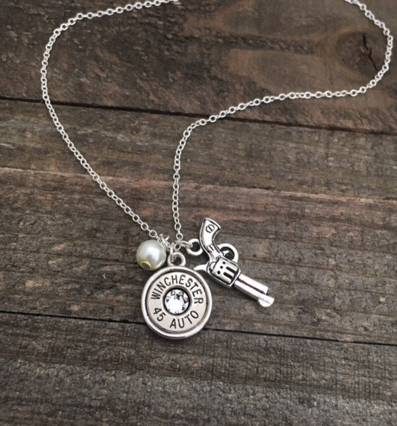 Bullet Necklace Bullet Jewelry Southern Charm Bullet - Etsy