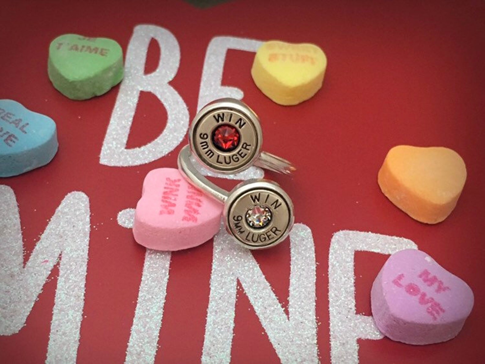 Bullet Ring Sterling Silver Ring Bullet Jewelry Sterling | Etsy