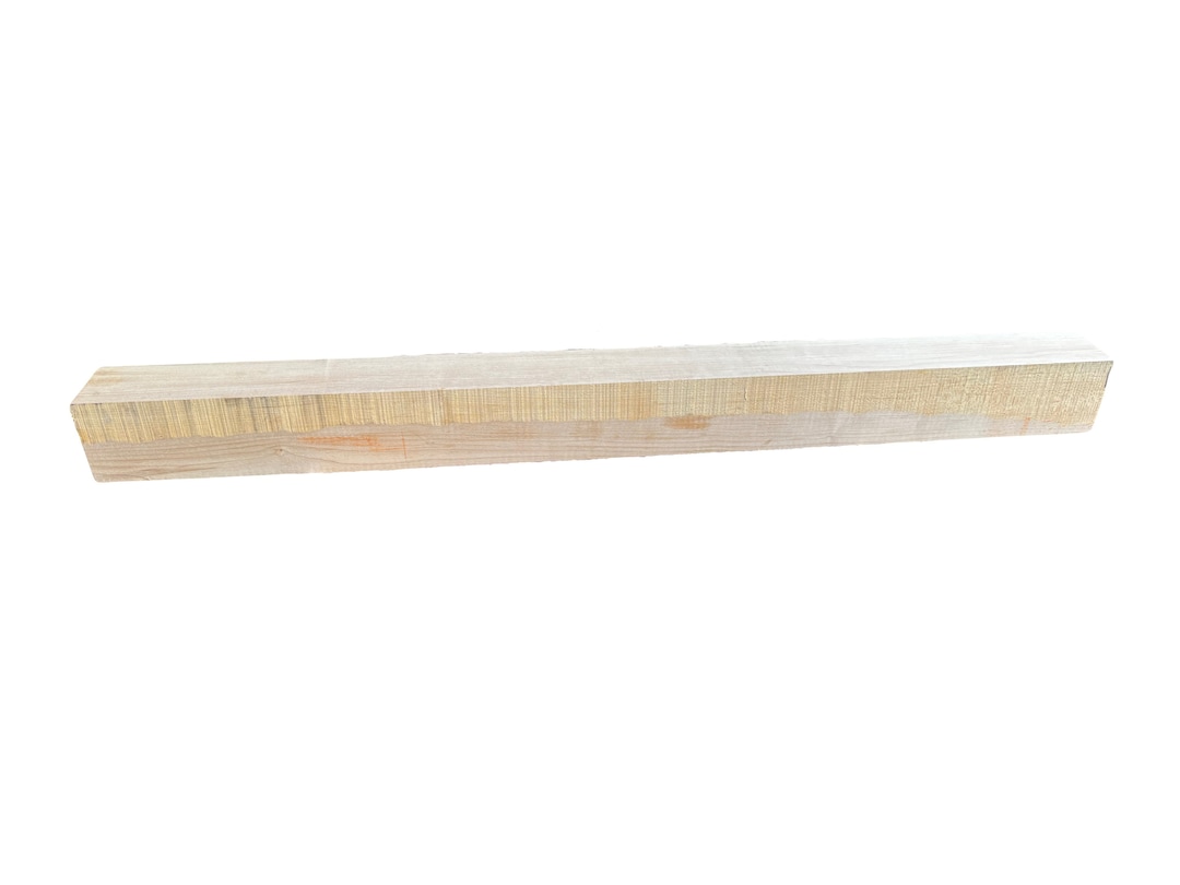 Hard Maple Bat Blank. 3" X 3" X 37" Rough Billet, Square. Kiln Dried ...