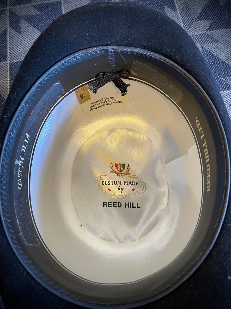 Reed Hill Bowler 6 1/2 Hat - Black Saddle Seat Apparel Hat - Victorian ...