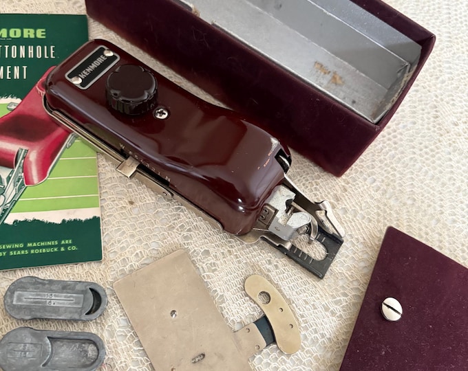 Kenmore Button Hole Maker Sewing Machine Buttonholer - Greist Mfg ...