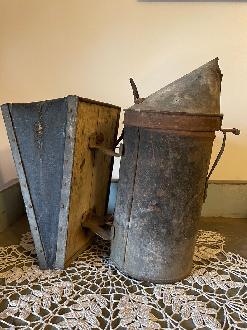 Bee Keeper Smoker Vintage Bee Smoker Billows Apiarist Tool | Etsy