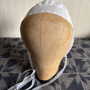 Amish Prayer Cap 17 1/8 - Women’s Religious White Head Covering ...