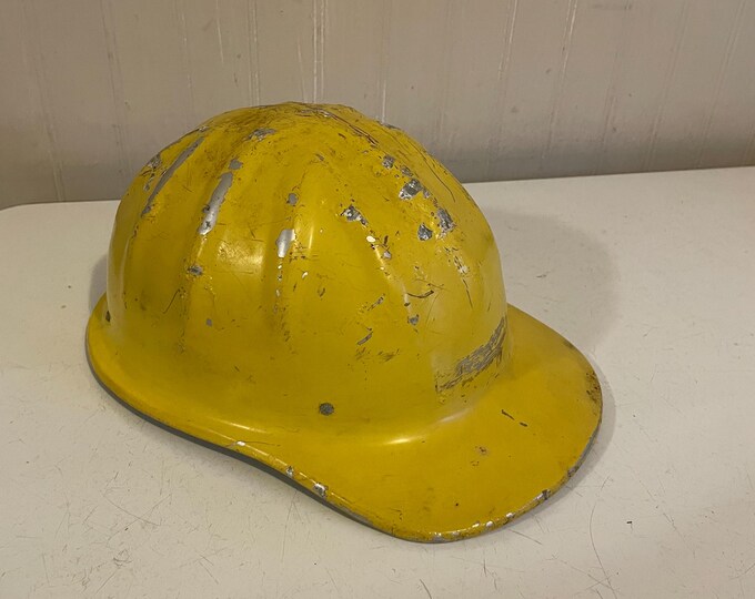 Aluminum Hard Hat Yellow Hard Hat - Iron Worker Miners Hard Hat ...