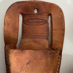 Nicholas Tool Pouch ACE Belt - Lineman Leather ACE Pouch Carpenter Easy ...
