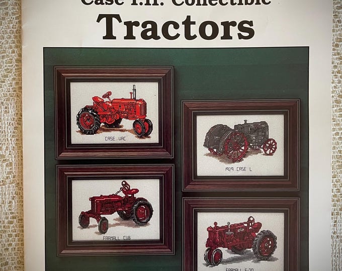 Case IH Tractor Kit - Dakota Cross Stitch F Cub Farmall Counted Cross ...