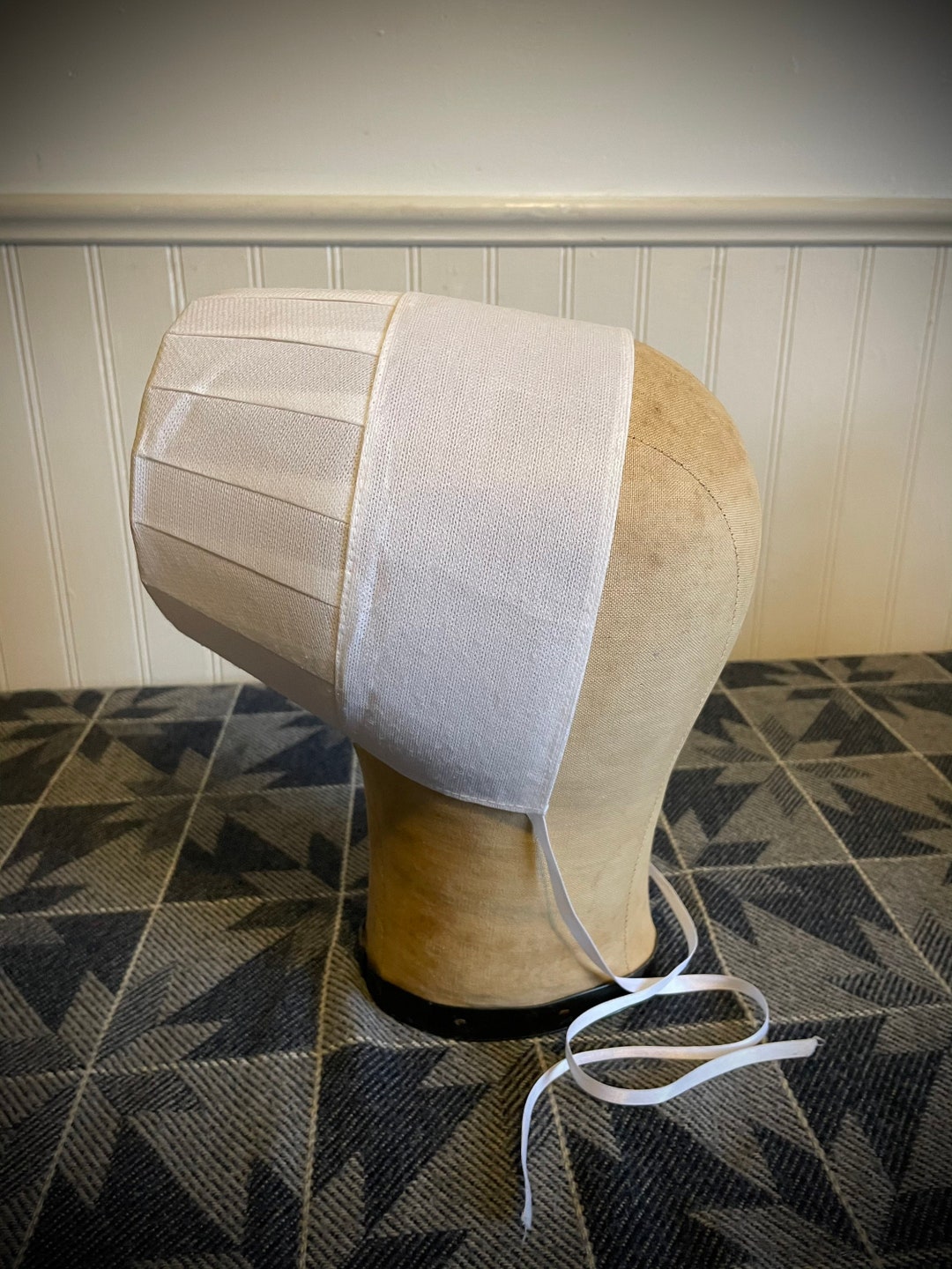 White Amish Prayer Covering Womens Large Religious Head Covering ...