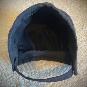 Gray Amish Boys Cap - Small Boy Hood - Baby Boys Black Winter Head Cap ...