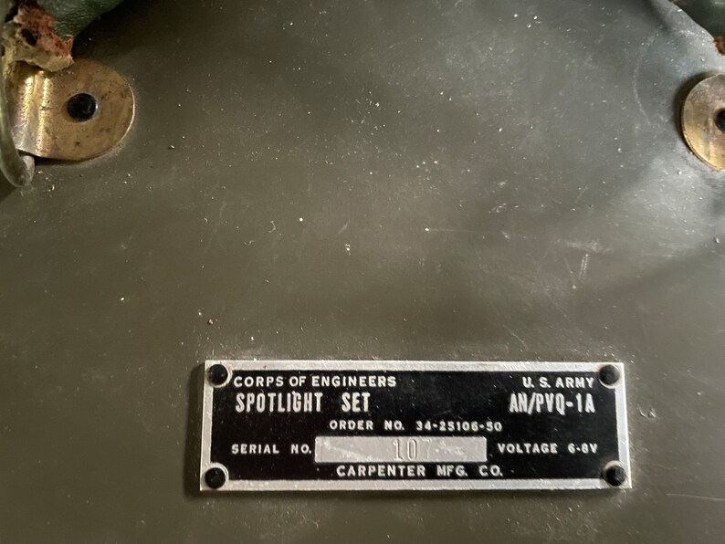 Vintage US Army Signal Spotlight – Mobilite Flasher Search Light - Etsy
