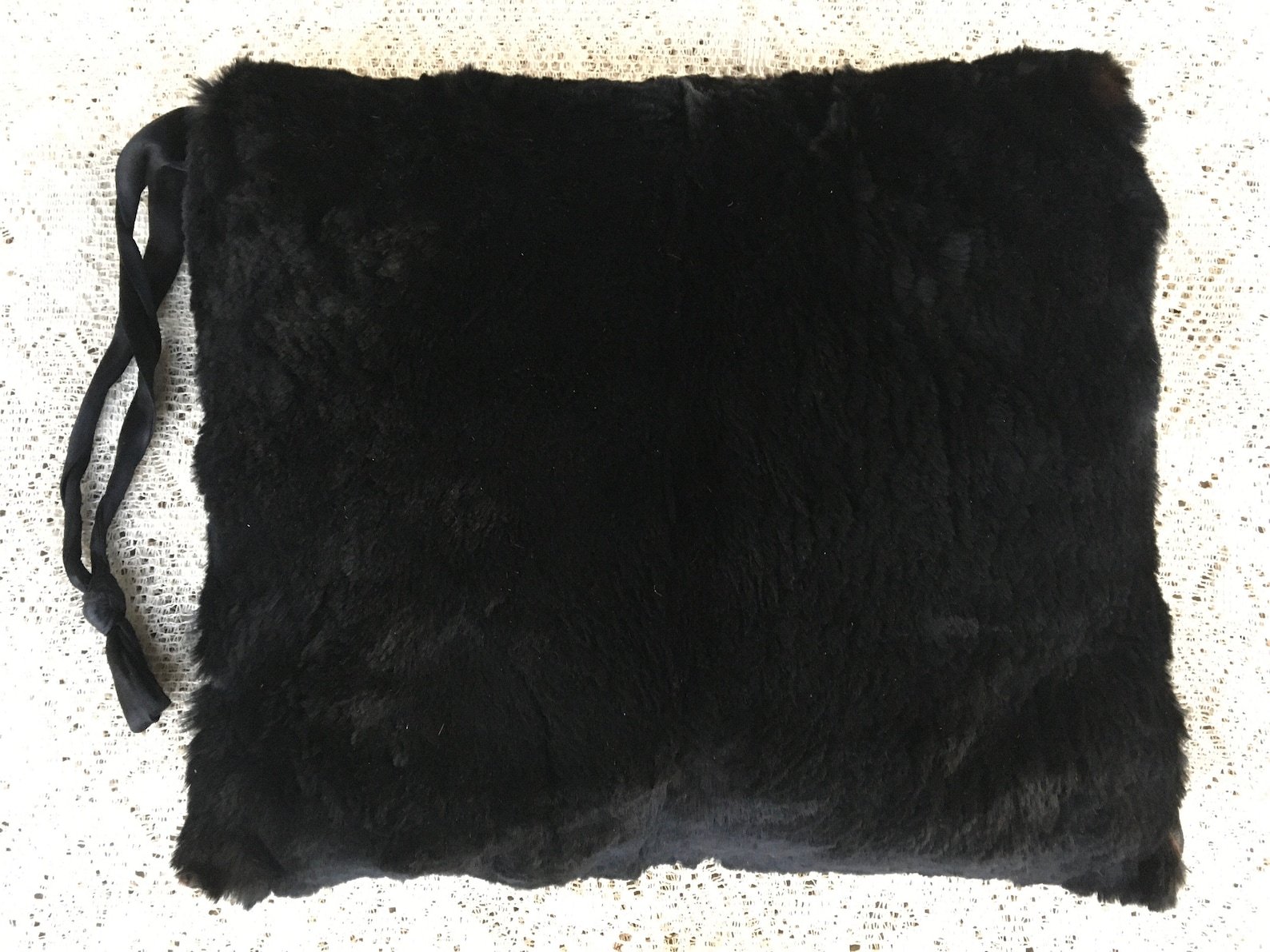 Mink Fur Muff Black Mink Hand Wrap Vintage Victorian Mink Muff | Etsy