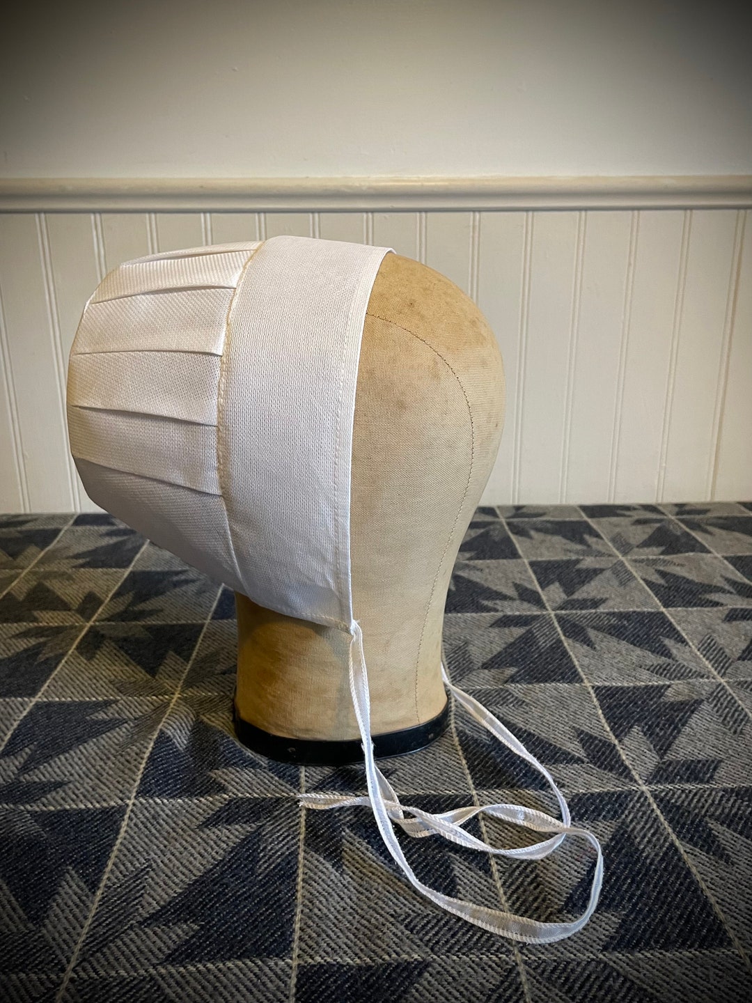 White Amish Prayer Cap 15 Womens White Religious Head Covering Indiana ...