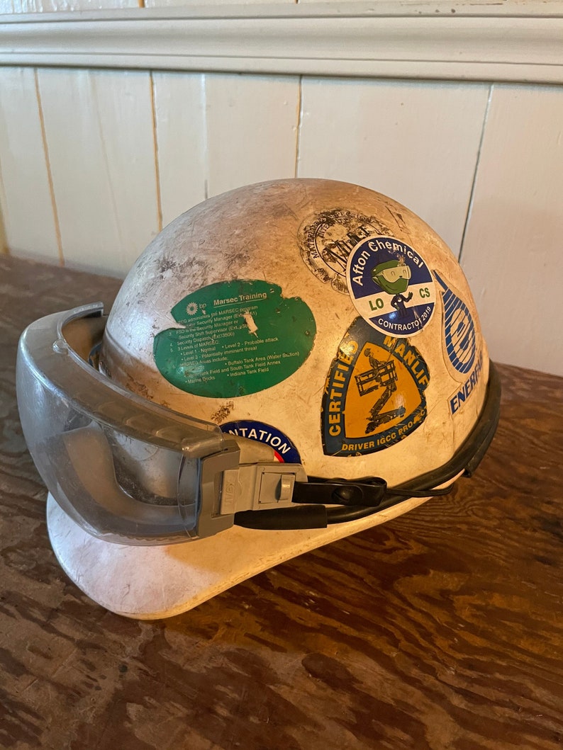 Exxonmobil Refinery Hard Hat BP Industrial Safety Gear - Etsy