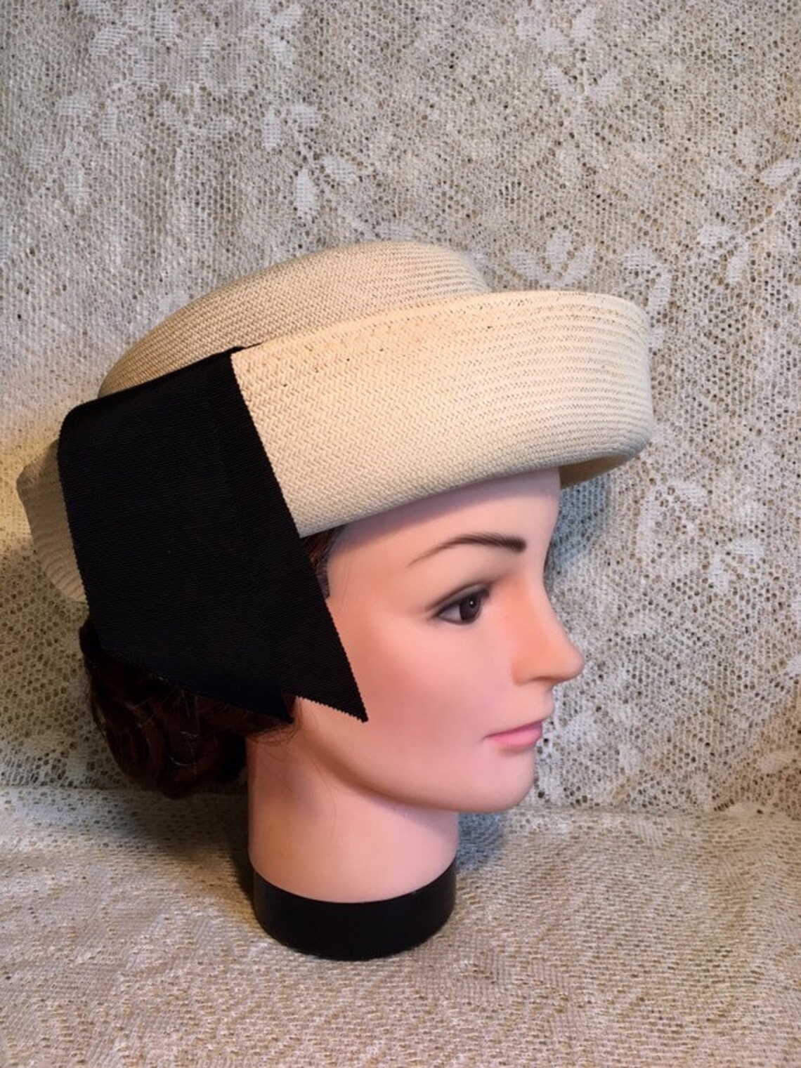 Vintage Toquilla Hat Anne of Green Gables Hat Girls Small - Etsy