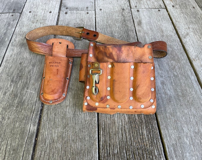 Stanley Tool Pouch Belt - Lineman Leather Stanley Proto 95020 Pouch ...