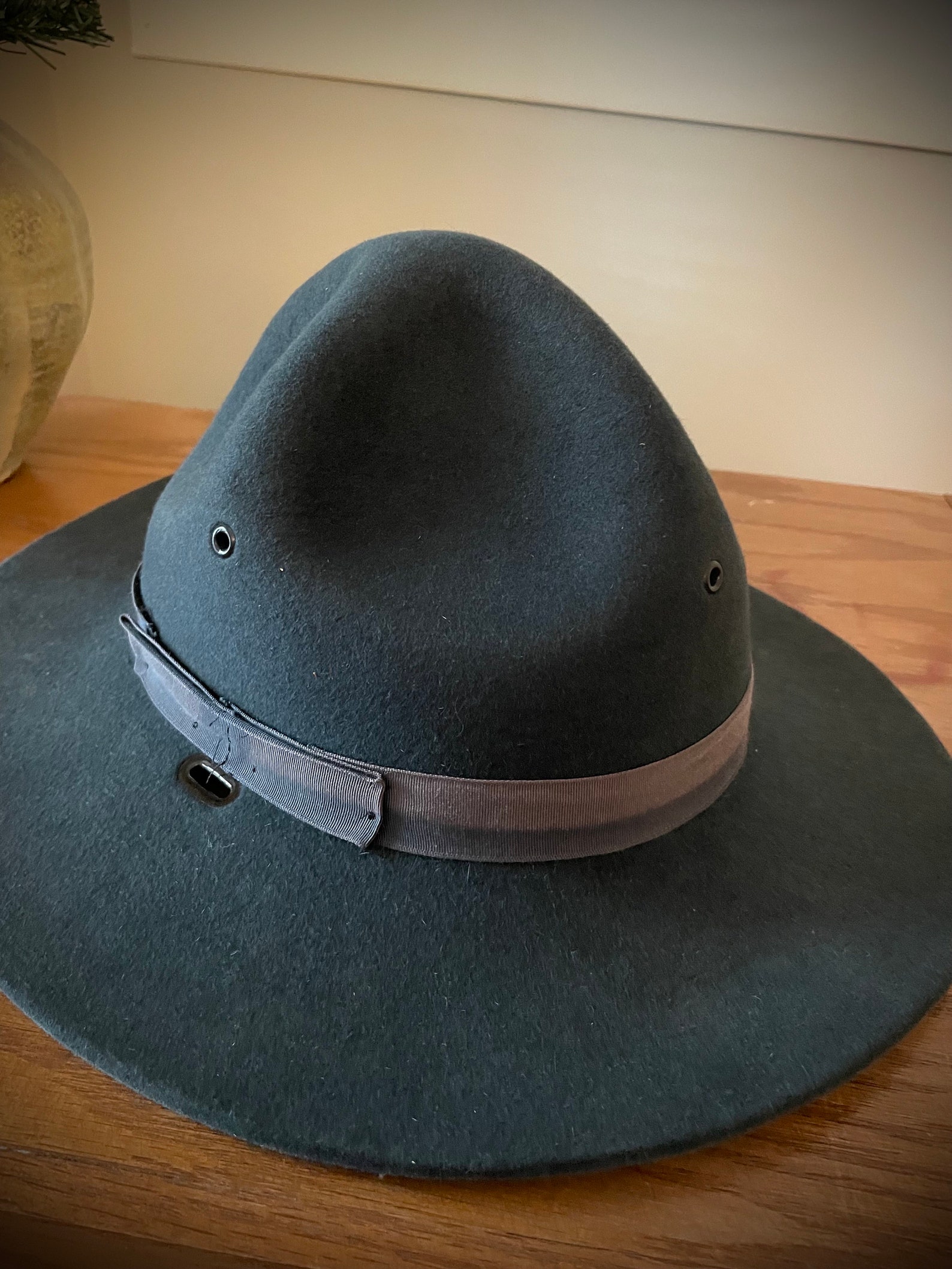 Vintage Stratton Boy Scout Campaign Hat – Military Drill Sergeant Style ...