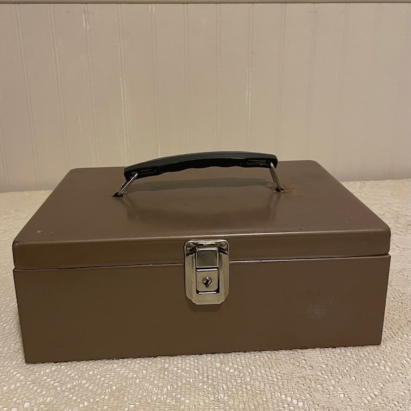 Metal Cash Box - Etsy