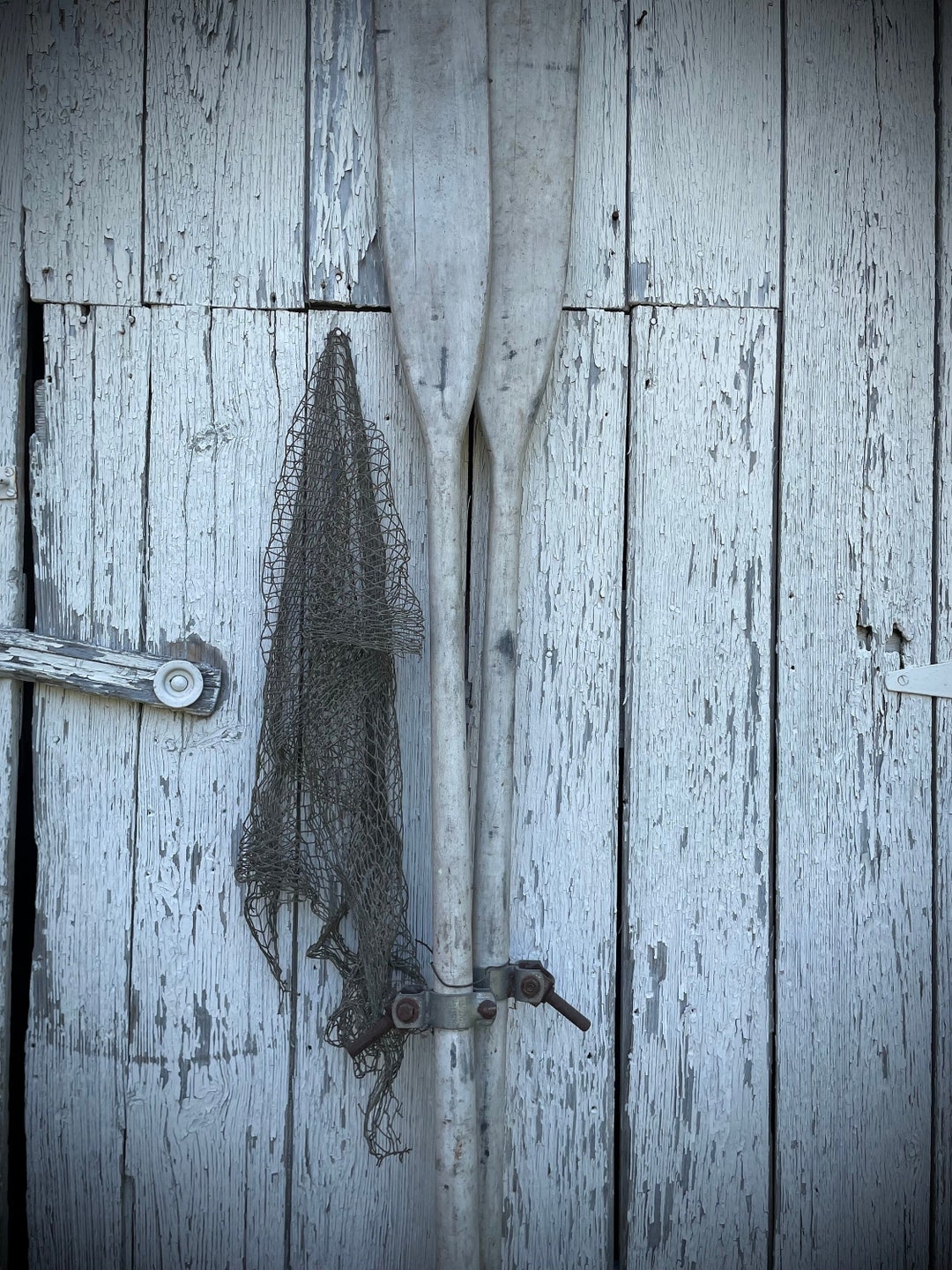 Vintage Fishing Net - 3 by 5 Foot Fishing Net - Nautical Fishermans ...