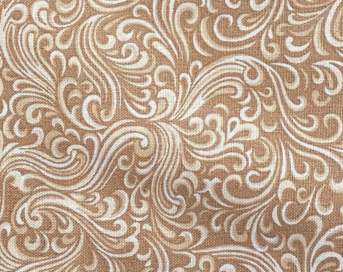 Tan Fabric by the Yard Tan Cotton Fabric Western Fabric - Etsy