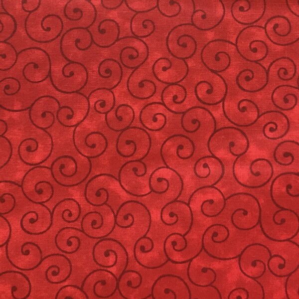 Red Fabric - Etsy