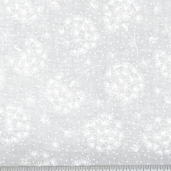 Dandelion Print Fabric - Etsy