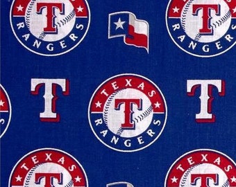 MLB TEXAS RANGERS Hall of Fame Print Baseball 100% Cotton - Etsy