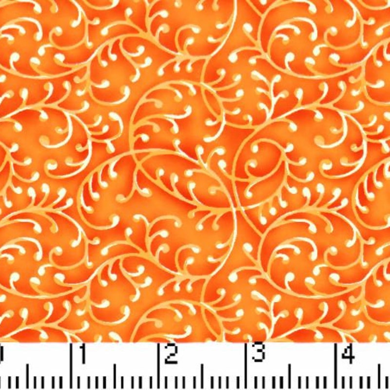 Orange Fabric - Etsy