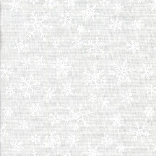 Snowflake Fabric - Etsy