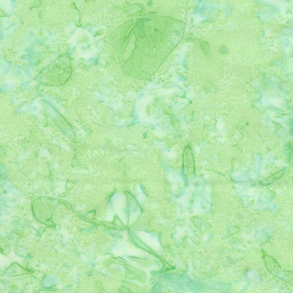 Green Batik Fabric - Etsy