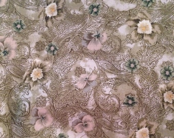 Paisley fabric | Etsy