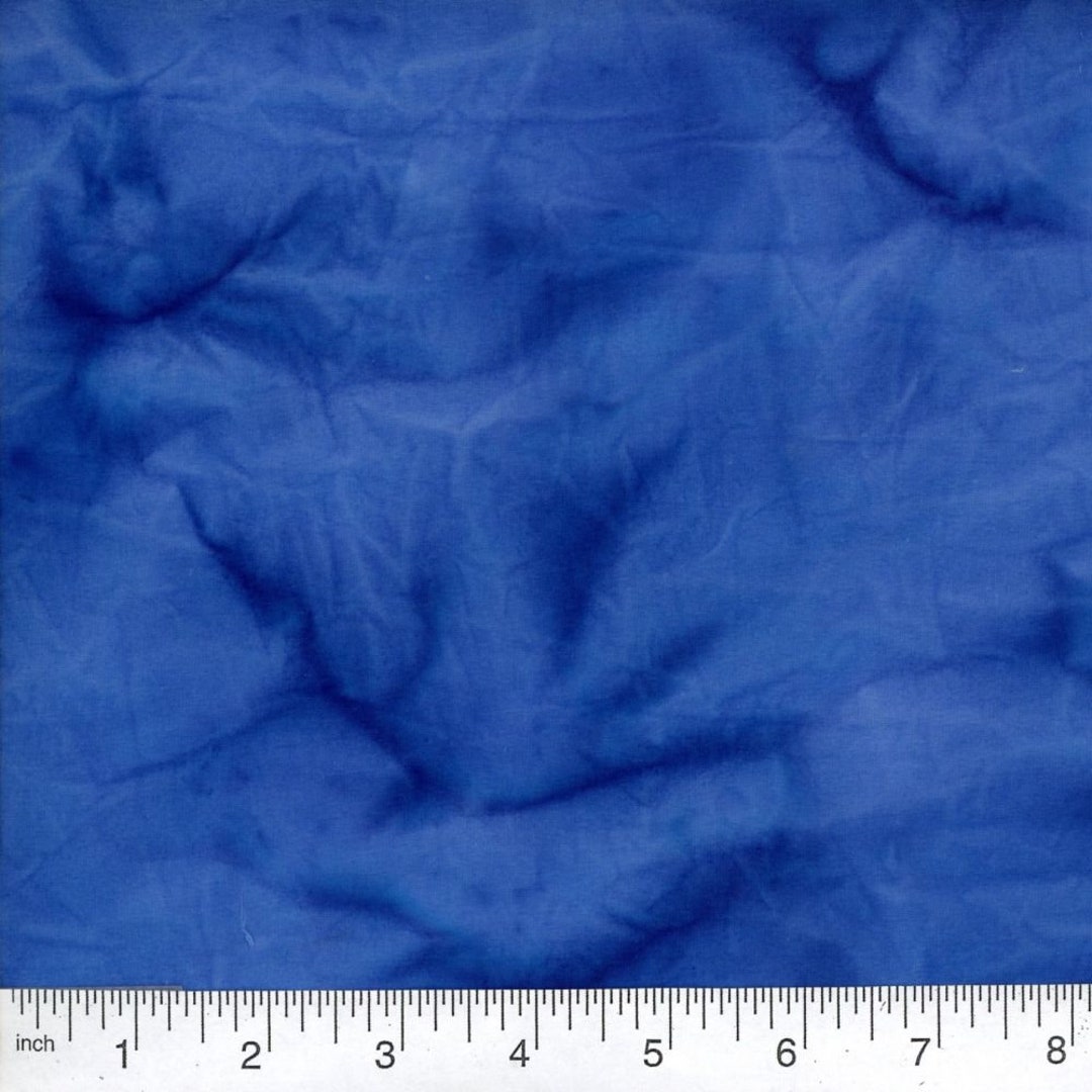 Blue Tie Dye Print Fabric by the Yard, Blue Fabric, #22252 - Etsy
