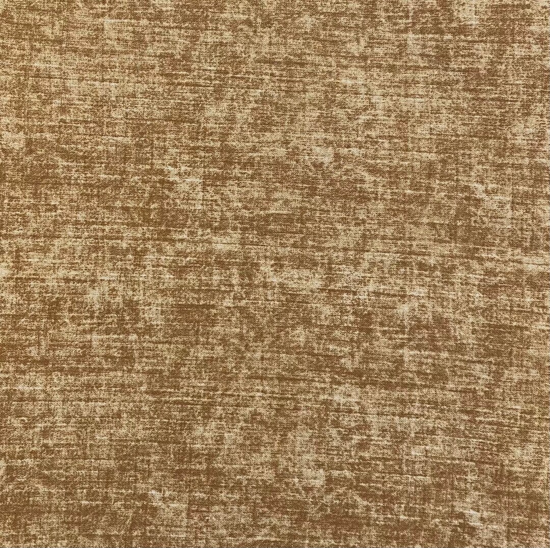 Light Brown Fabric by the Yard, Tan Cotton Fabric, Crosshatch Fabric ...