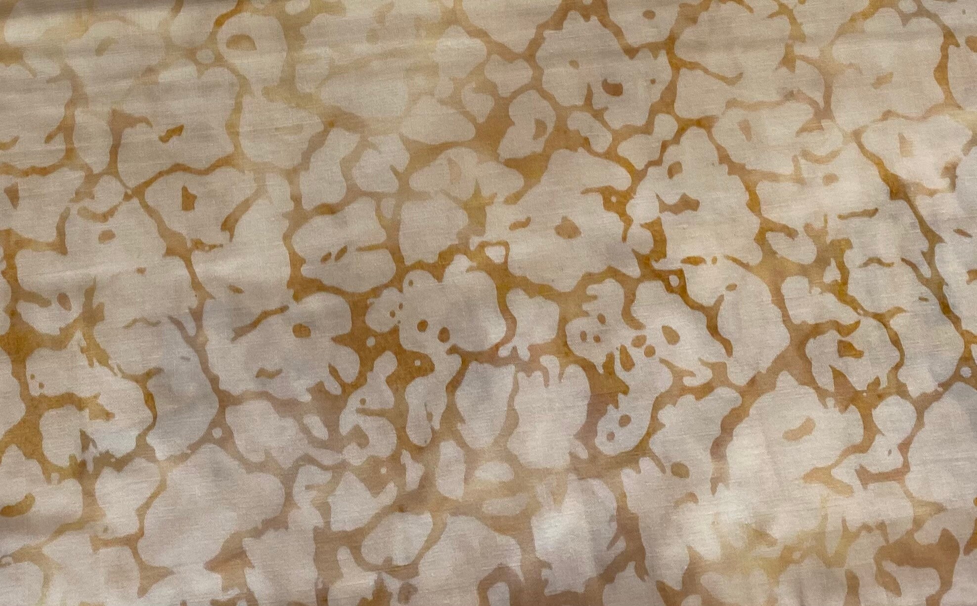 Beige Batik Fabric