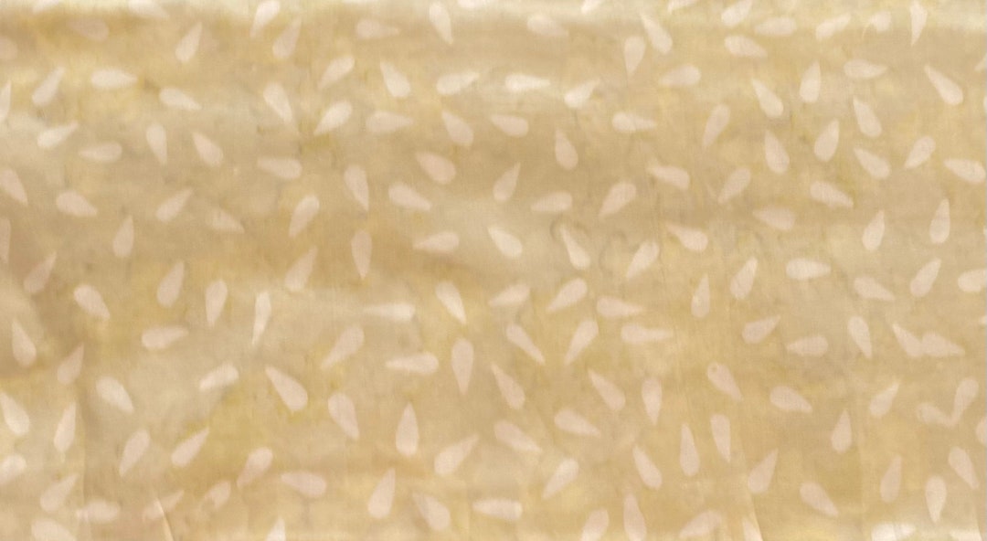 Tan Batik Fabric by the Yard From Java Batiks by Island Batiks, Beige ...