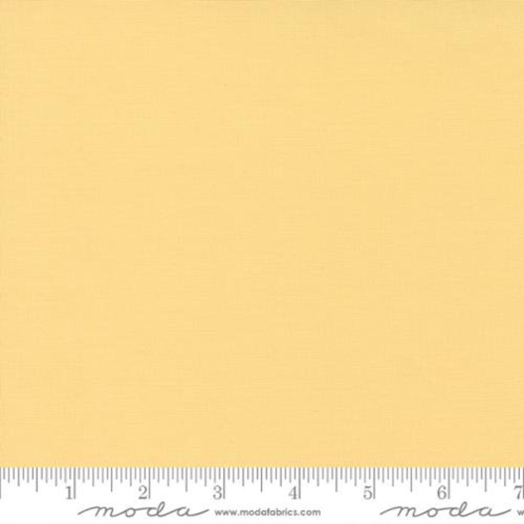 Moda Bella Solids in Soft Yellow 9900 148, Solid Yellow Fabric, Yellow ...