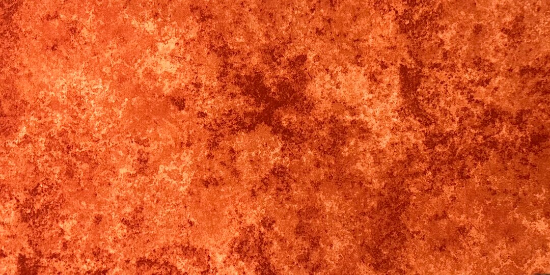 Orange Jewel Tone Fabric by the Yard, Orange Fabric, Orange Stone ...