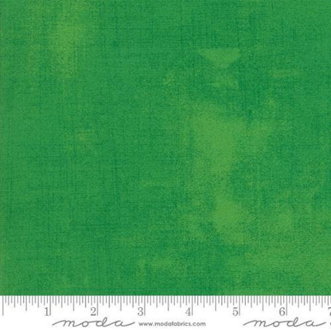 Moda Grunge Fern 30150 339, Green Fabric by the Yard, Moda Fabric ...