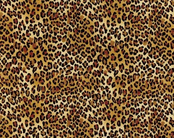 Cheetah Print Fabric | Etsy