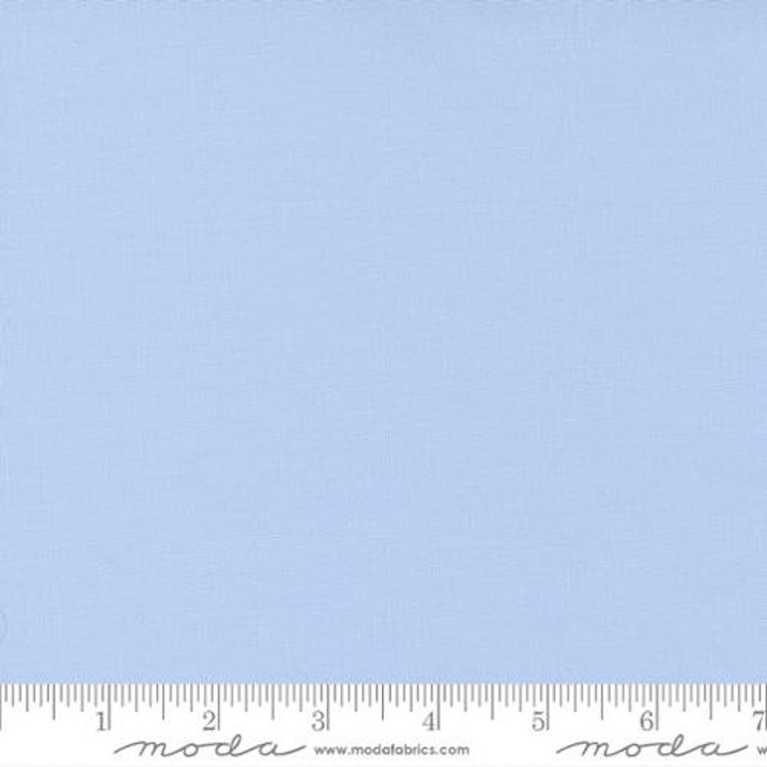 Moda Bella Solids in Light Blue 9900 63, Solid Blue Fabric, Solid ...