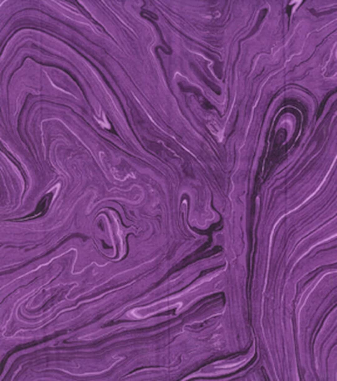 Purple Fabric by the Yard, Purple Swirl Fabric by the Yard, Purple ...