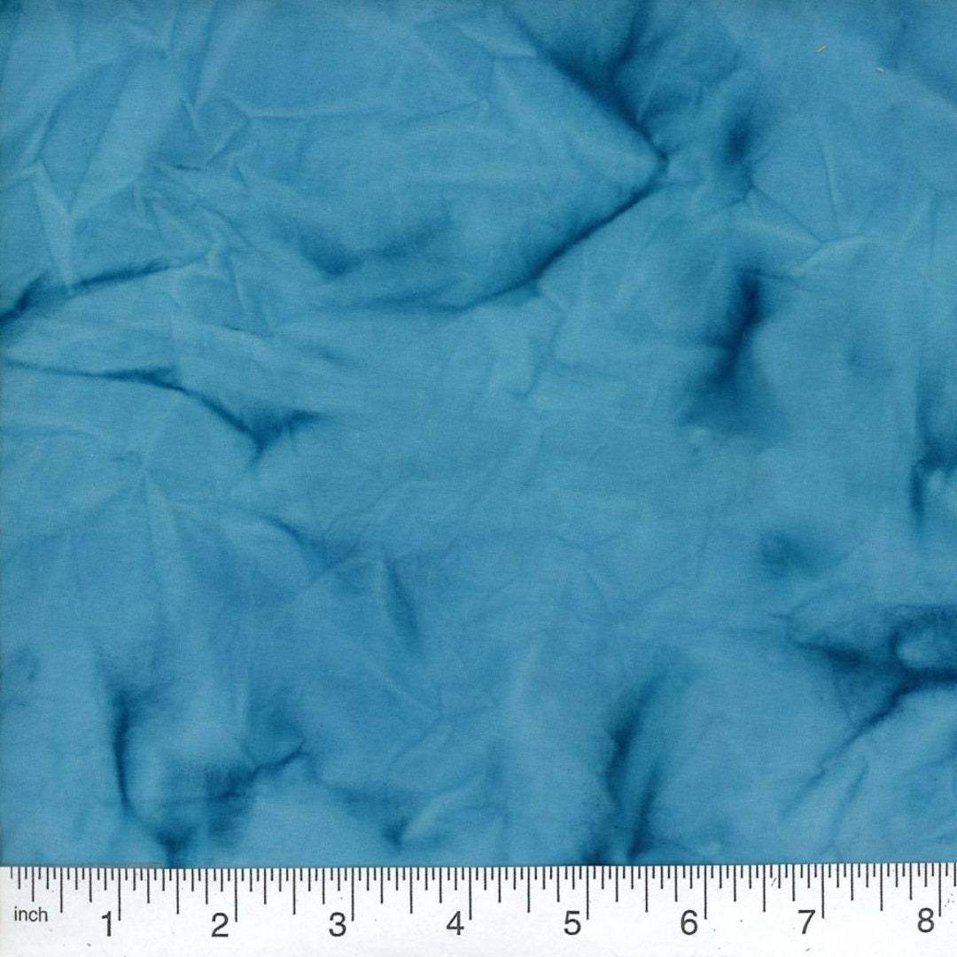 Blue Fabric by the Yard, Blue Tie Dye Print Fabric, Water Fabric, Blue ...