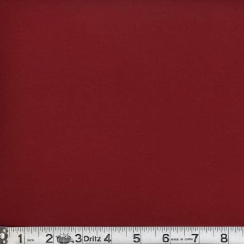 Burgundy Red Fabric by the Yard, Solid Burgundy Fabric by the Yard ...