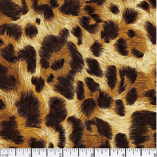 Cheetah Print Fabric - Etsy