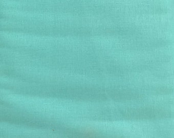 Solid Aqua Fabric - Etsy