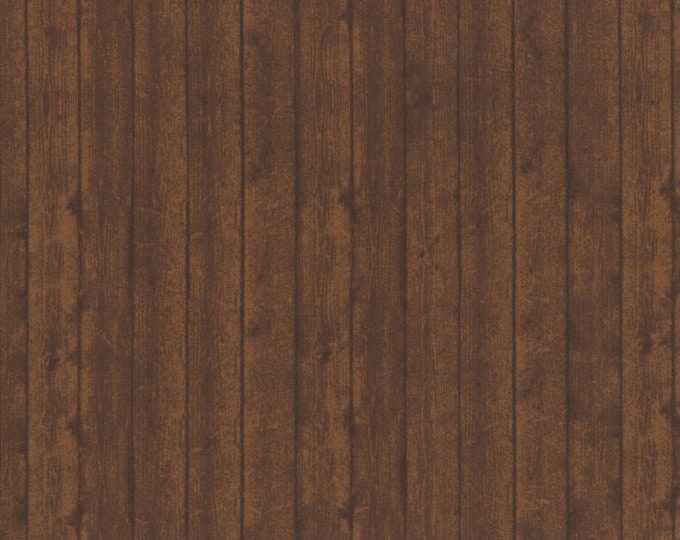Brown Fabric by the Yard Brown Rustic Fabric Brown Wood - Etsy