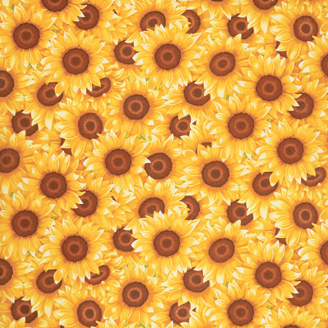 Sunflowers Fabric by the Yard by Studio E Sunny Sunflowers - Etsy