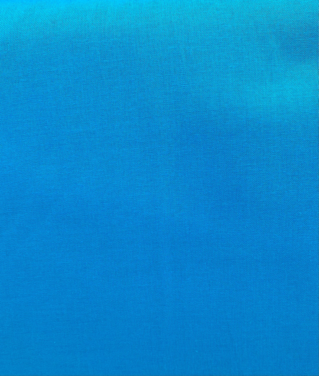 Turquoise Fabric by the Yard, Solid Blue Cotton Fabric, Solid Blue ...