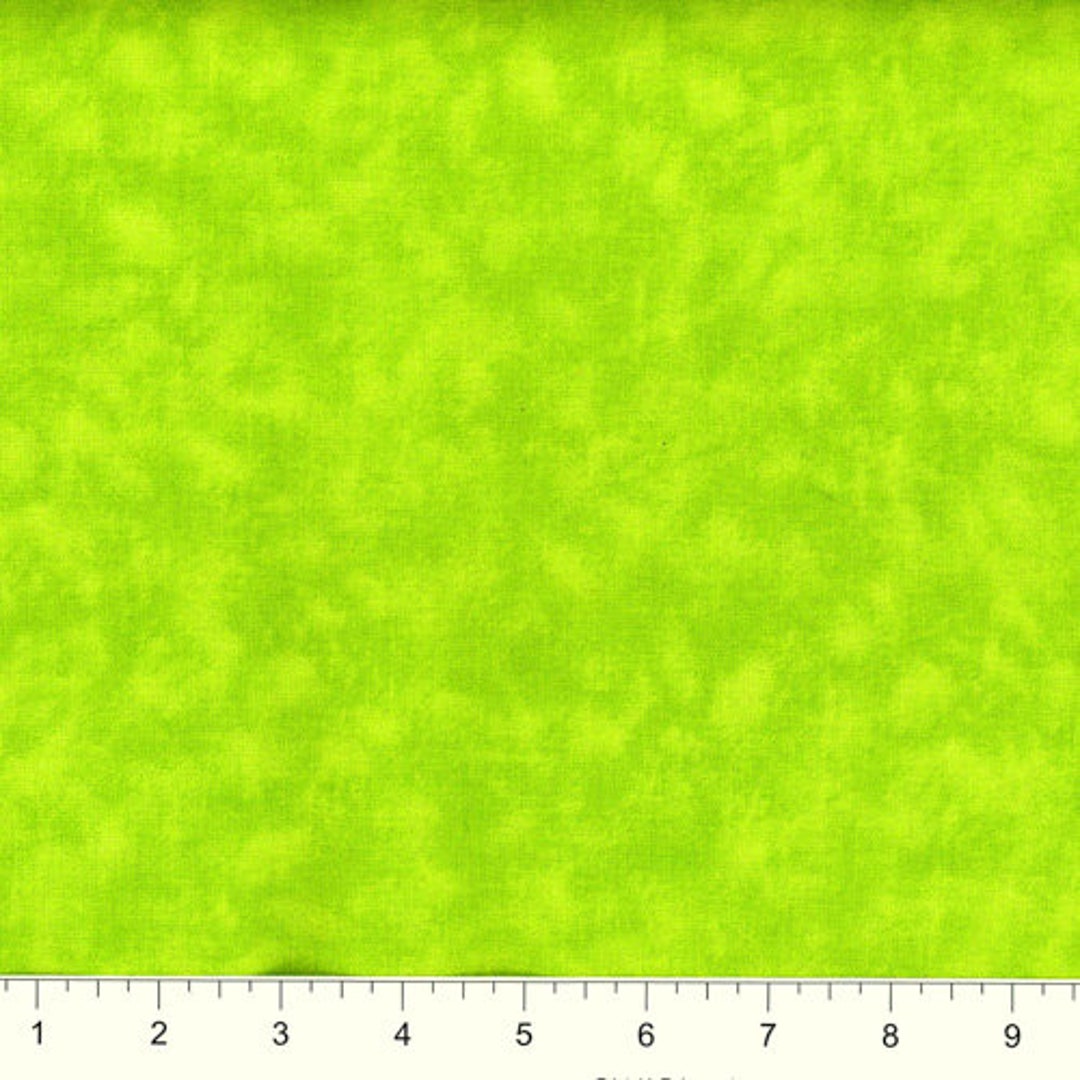 Lime Green Fabric by the Yard, Lime Marble Fabric, Lime Cotton Fabric ...